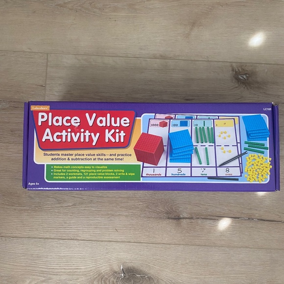 Lakeshore | Toys | Lakeshore Place Value Activity Kit | Poshmark